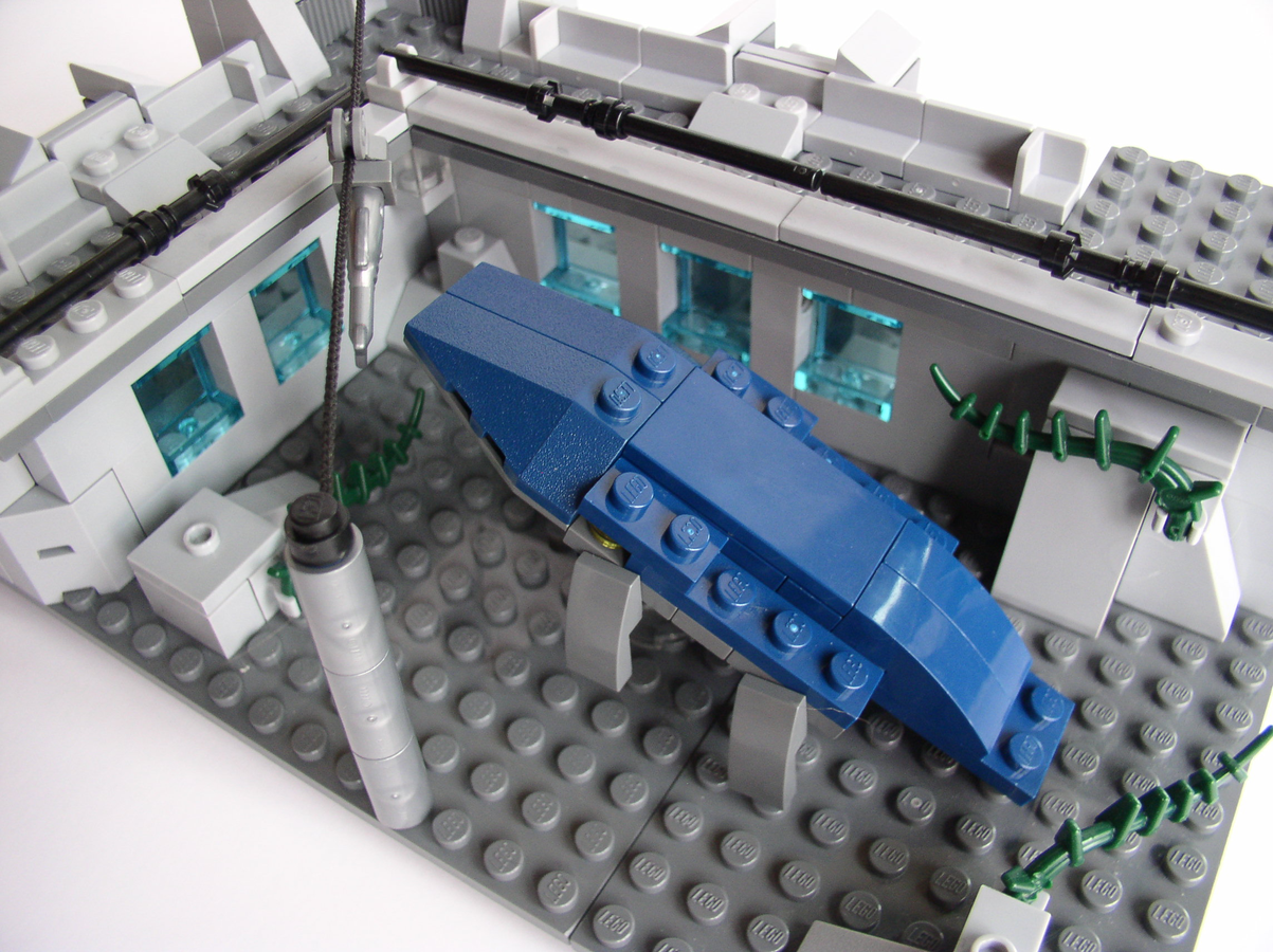 LEGO IDEAS - Microscale Mosasaurus Tank