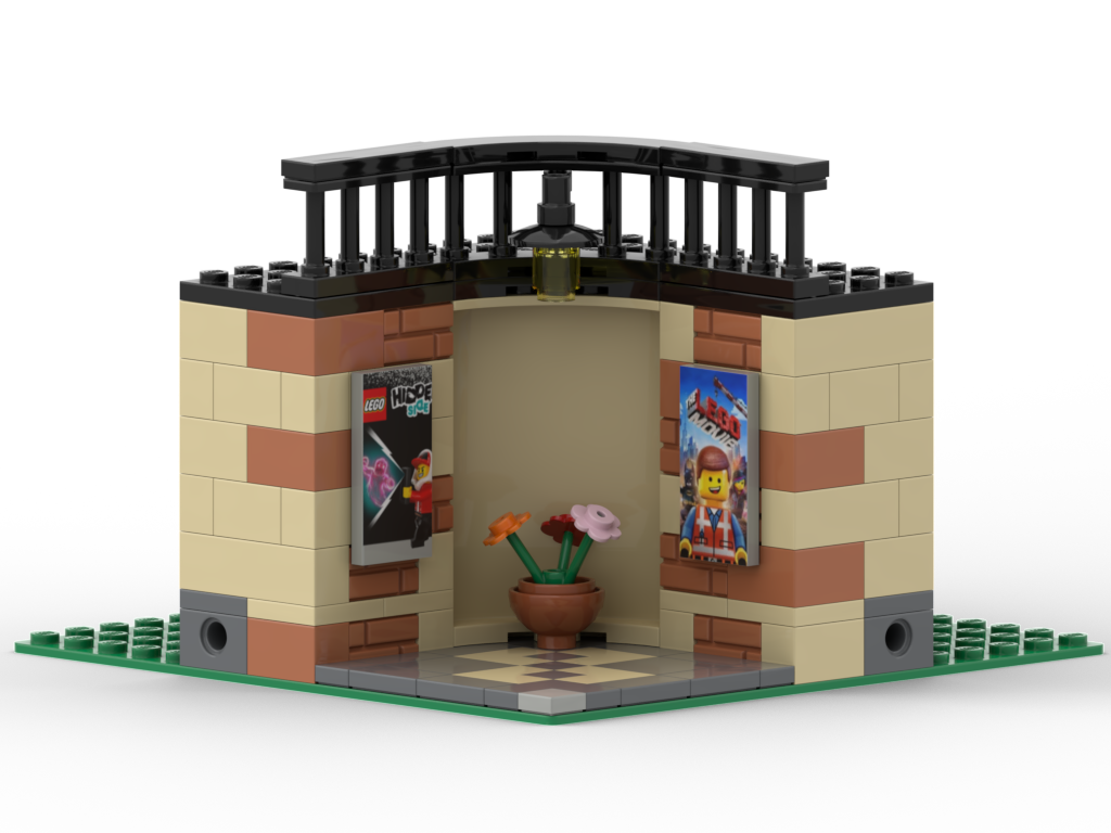 LEGO IDEAS - Reverse Corner for Modular Builds