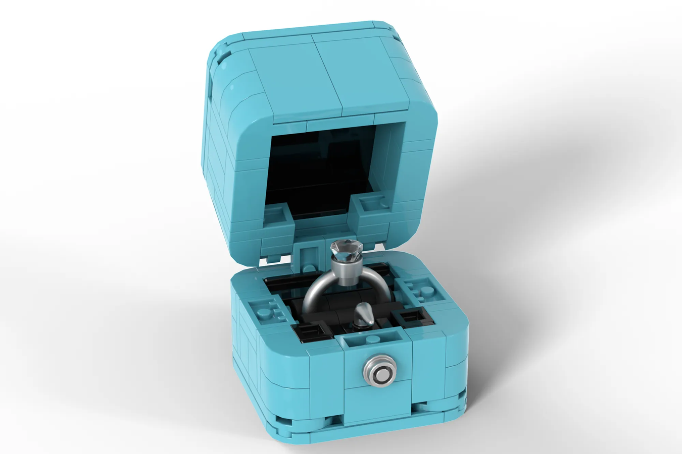 LEGO IDEAS - Tiffany & Co Engagement Ring Box