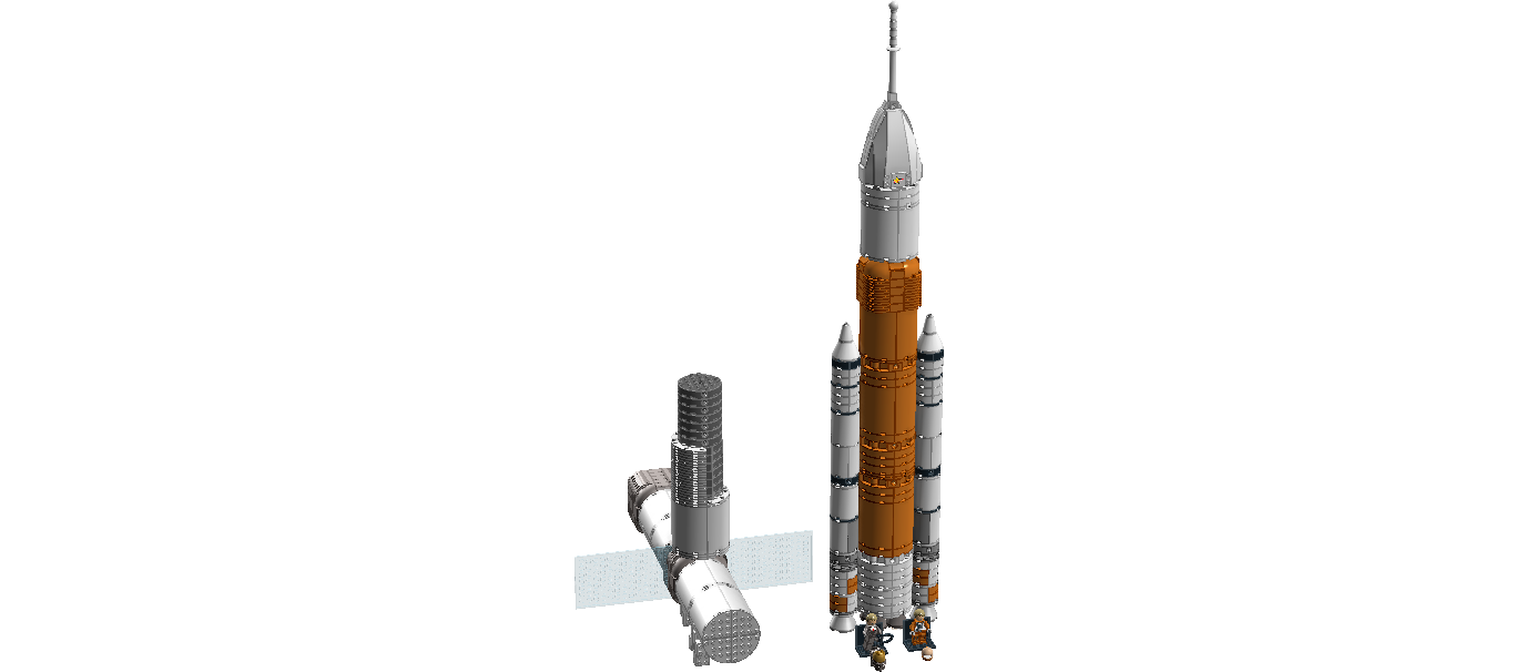 LEGO IDEAS - SLS Block 1 (70- Metric-Ton) Space Shuttle