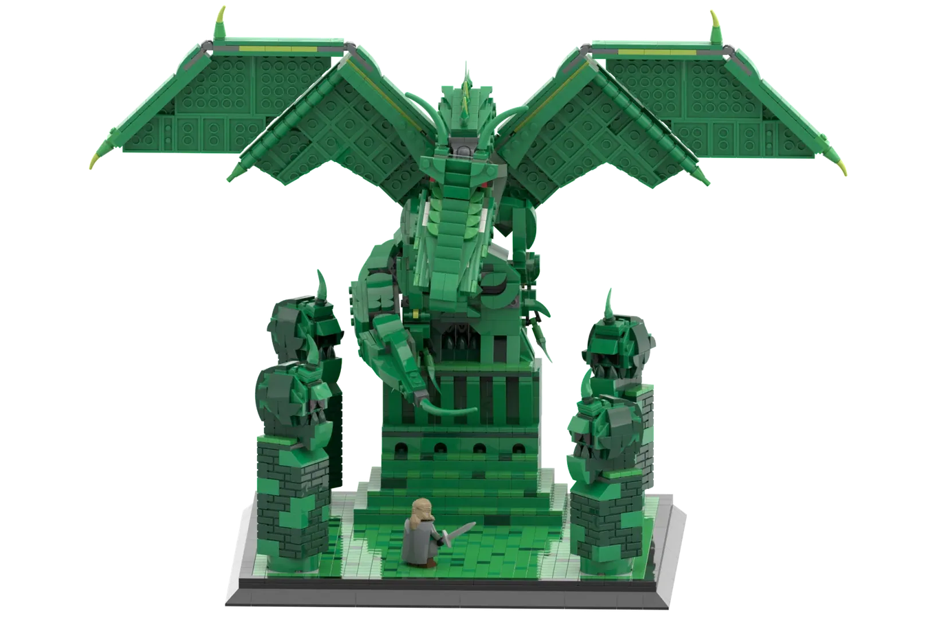 LEGO IDEAS - Drakar Och Demoner/Dragonbane: Meeting the Dragon