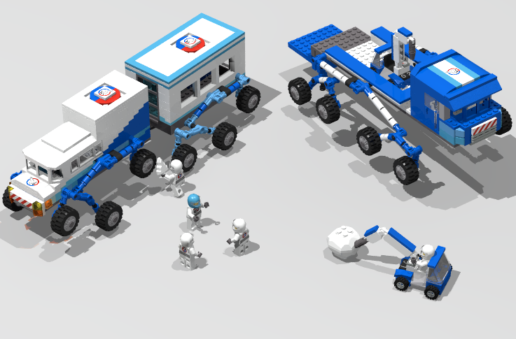 LEGO IDEAS - Mobile Lunar Laboratory