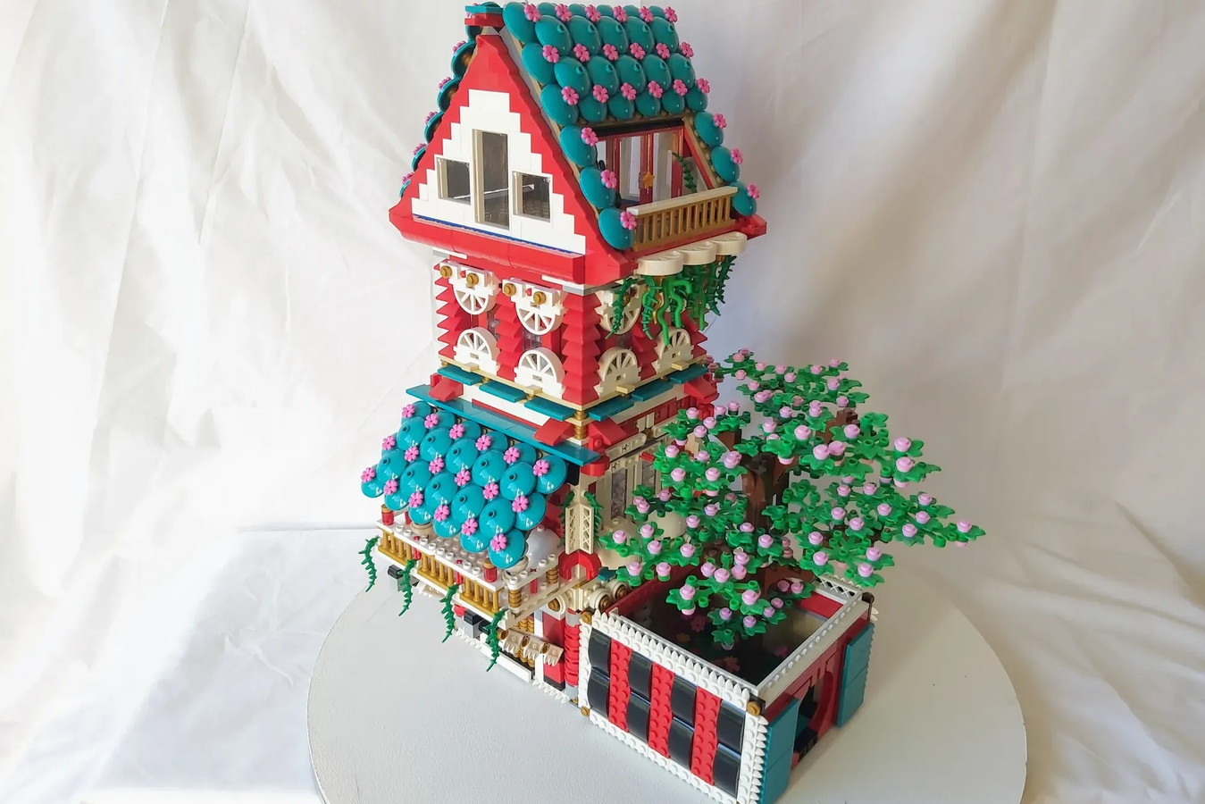 LEGO IDEAS - Four Storey Oriental House
