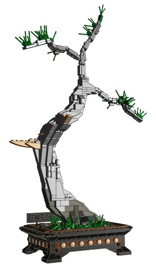 LEGO IDEAS - Bonsai Japanese White Pine