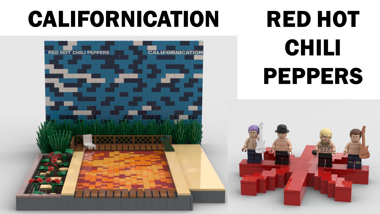 Lego Ideas Red Hot Chili Peppers Californication