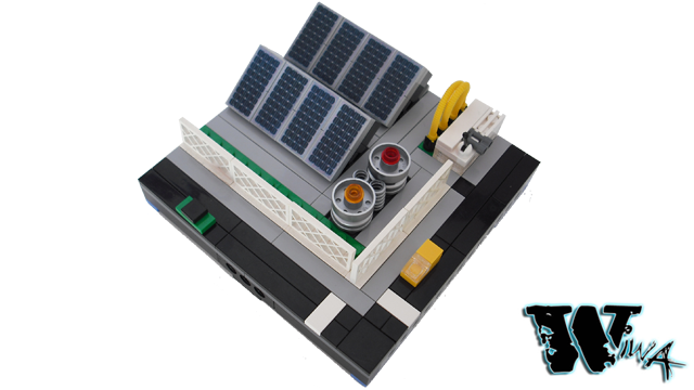 LEGO IDEAS - Solar Power Plant (Micropolis Module)
