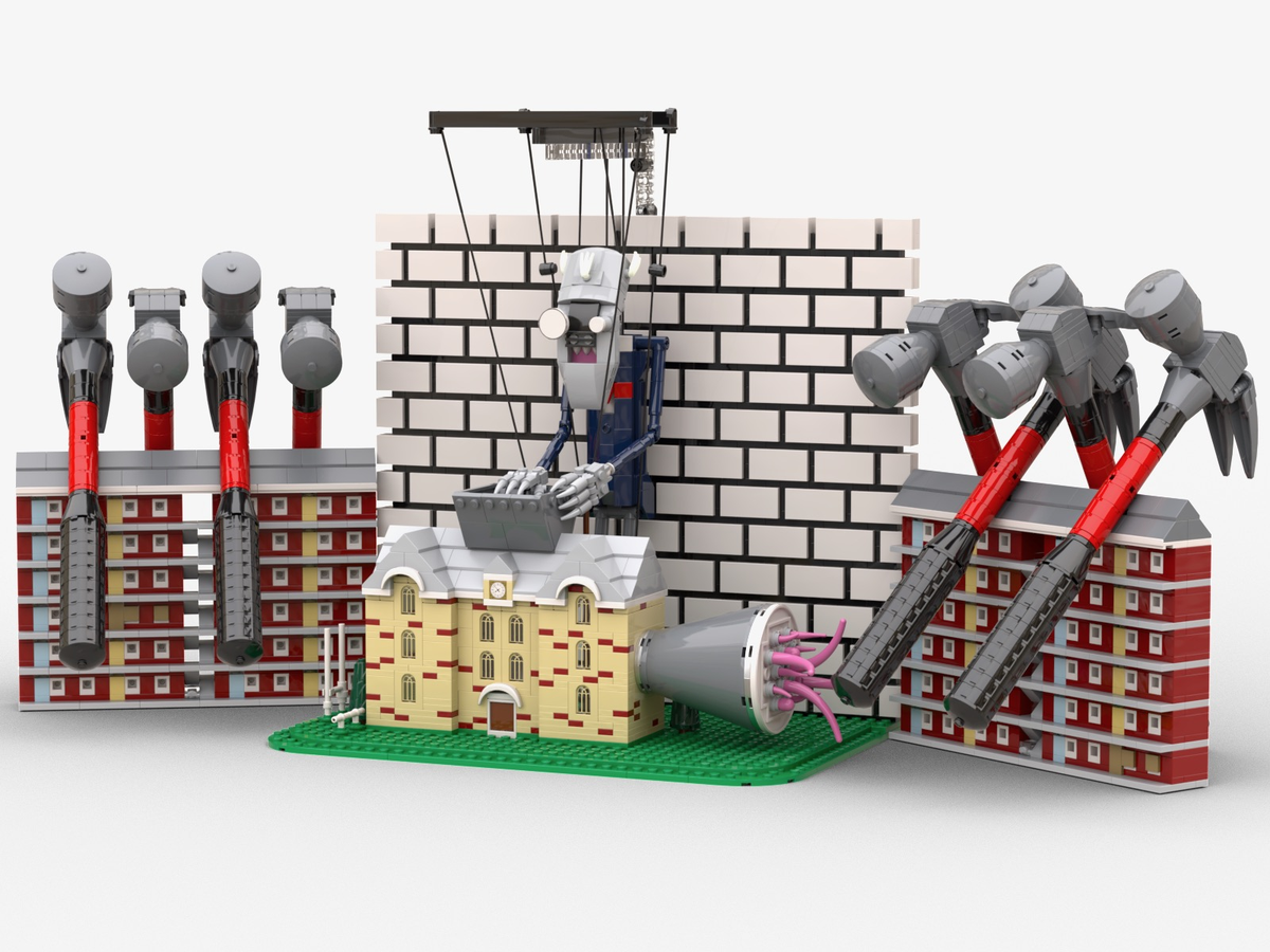 LEGO IDEAS - Working Marionette (with video): "Another Brick In The ...
