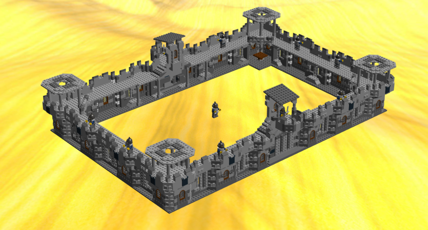 LEGO IDEAS - Modular castle wall