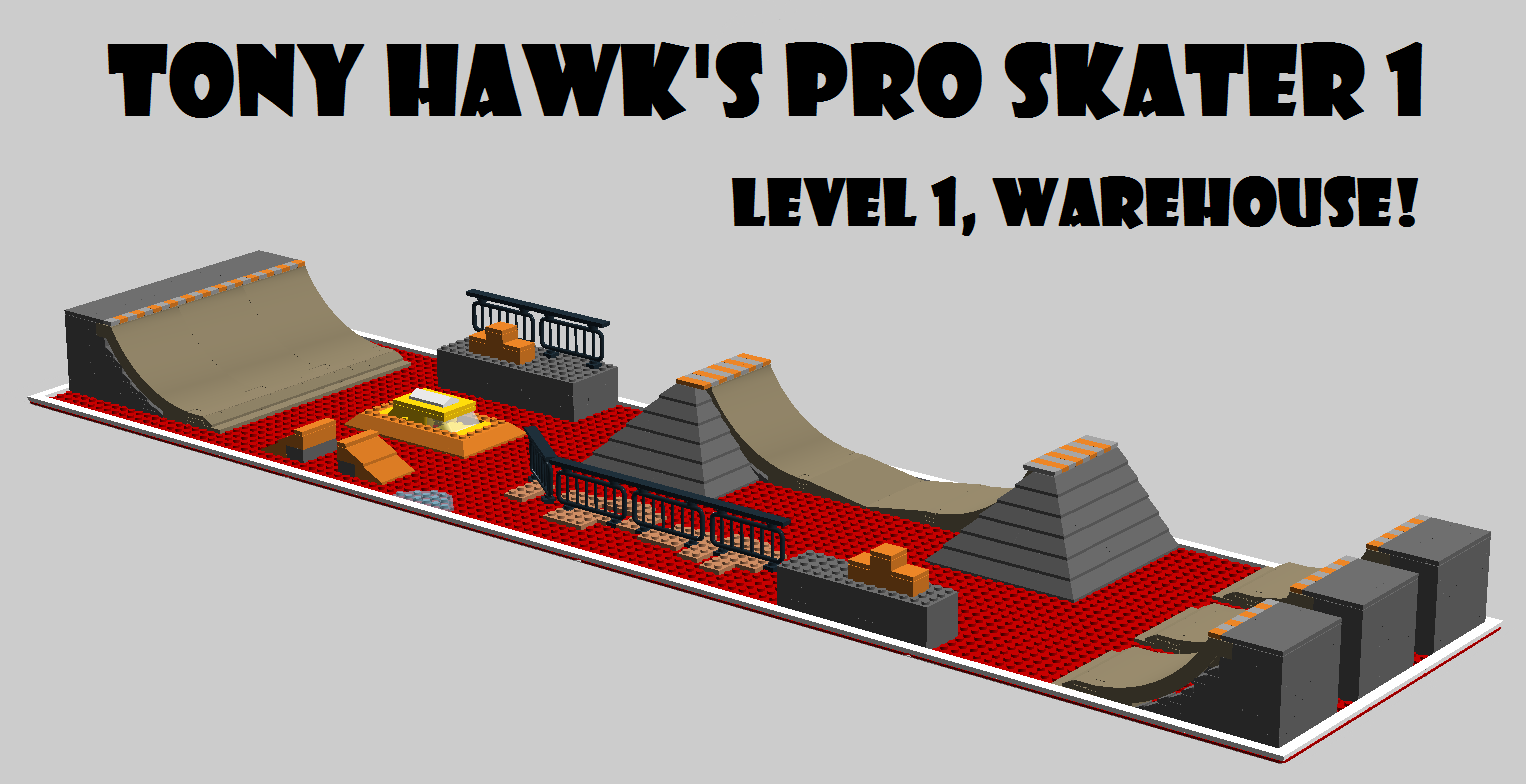 LEGO IDEAS - Tony Hawks Pro Skater 1 Game. Warehouse Level From ...