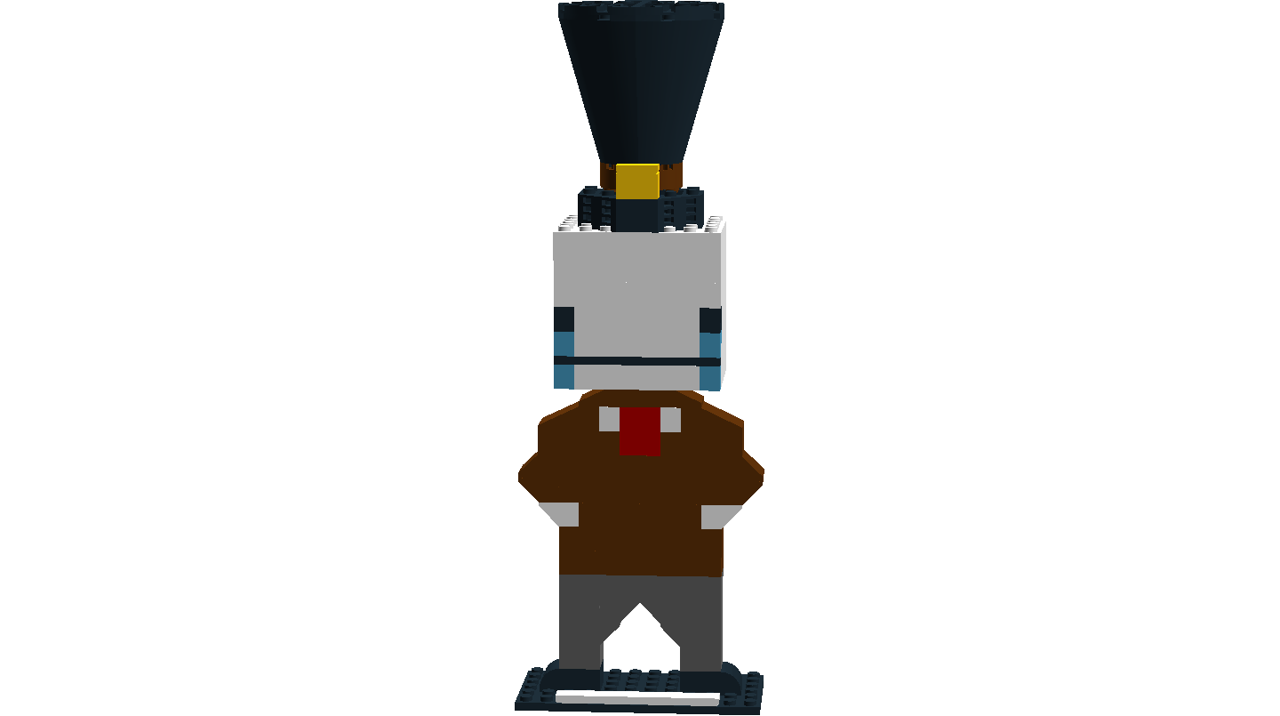 LEGO IDEAS - Hatty Hattington BattleBlock Theater Statue