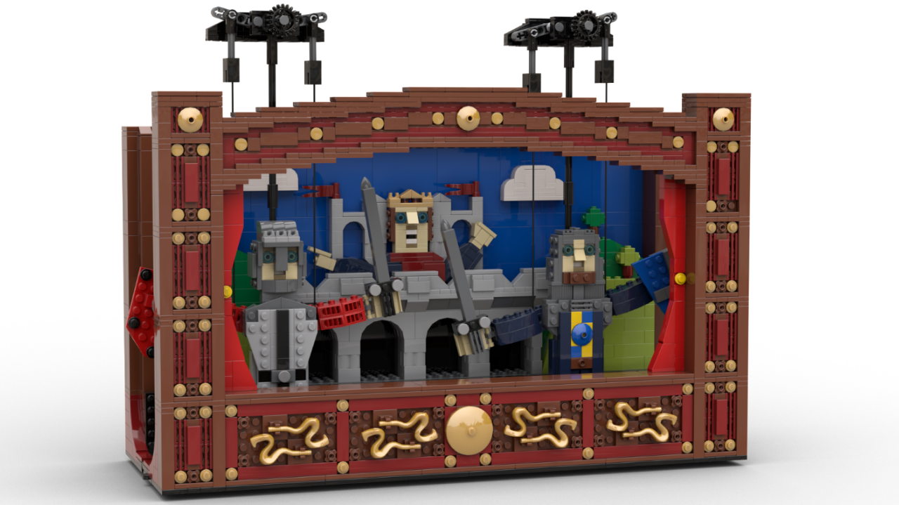 LEGO IDEAS - Medieval Puppet Show