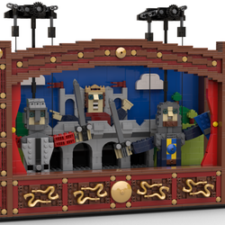 LEGO IDEAS - Medieval Puppet Show