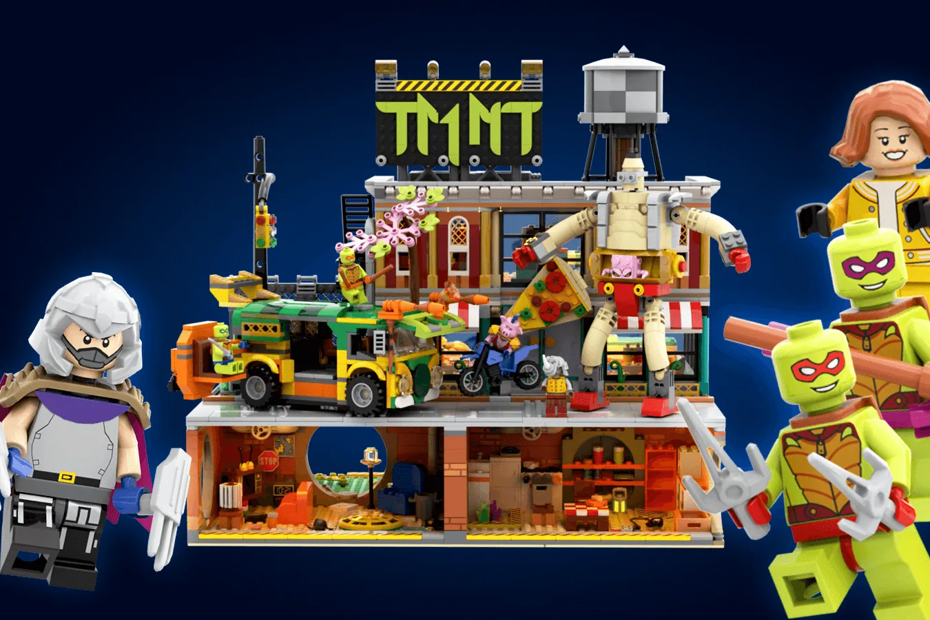 LEGO IDEAS - Teenage Mutant Ninja Turtles 1987
