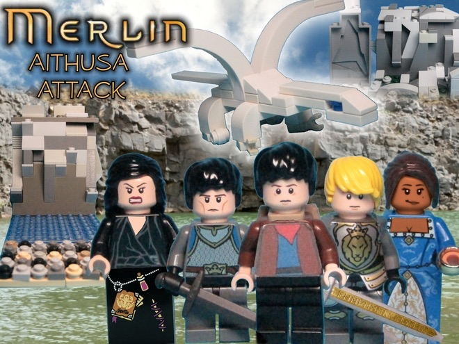 LEGO IDEAS - Merlin: Aithusa Attack