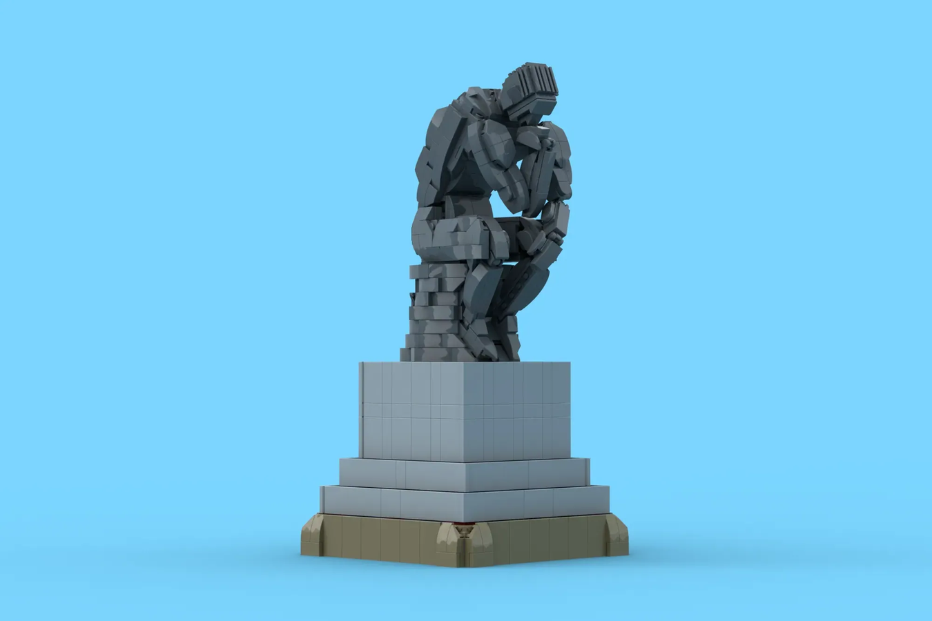LEGO IDEAS - Rodin's "The Thinker" (Le Penseur)