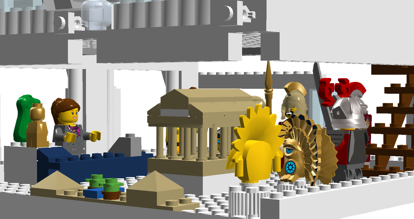 LEGO IDEAS - Three Storeys of History