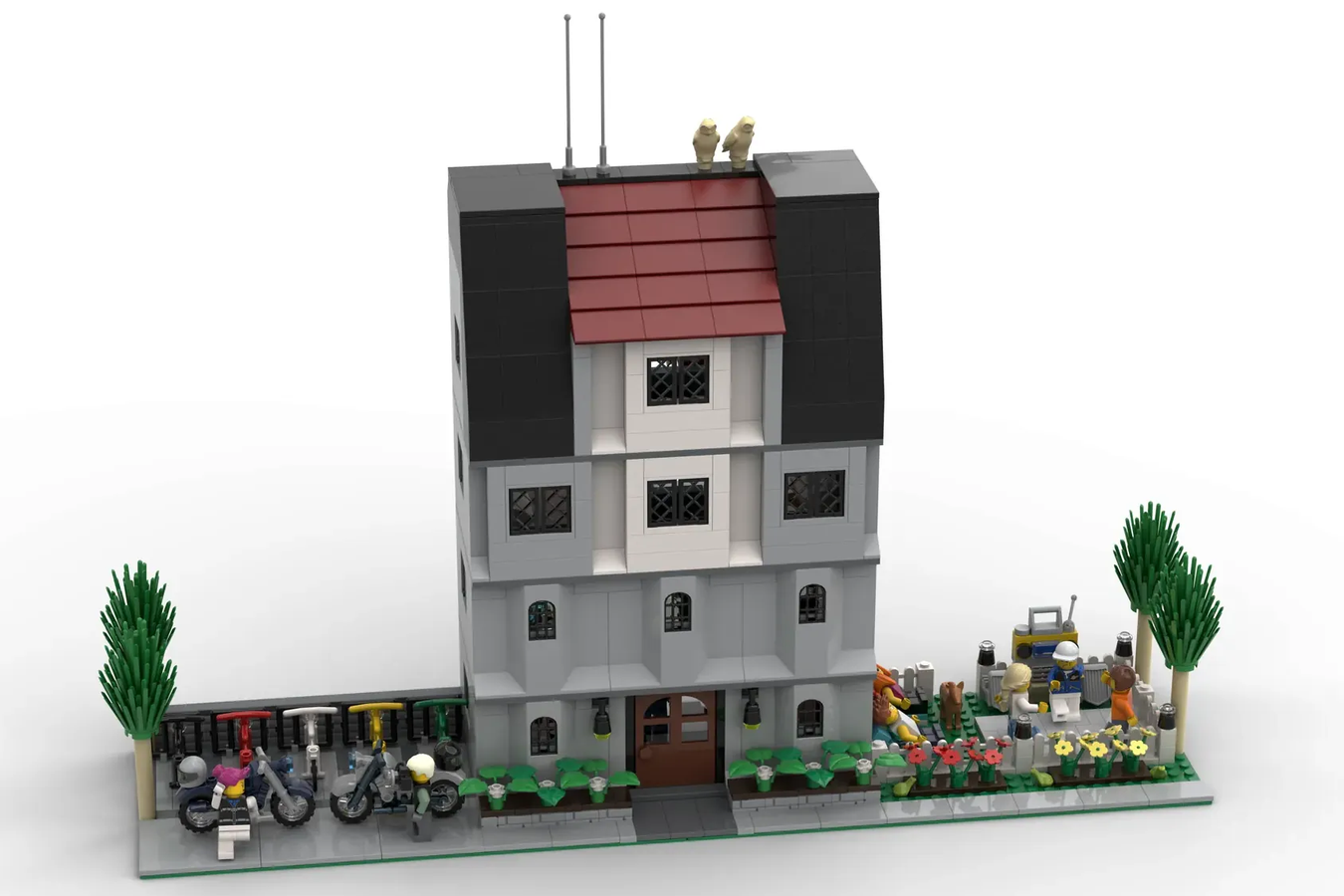 LEGO IDEAS - The Yard Party Inn