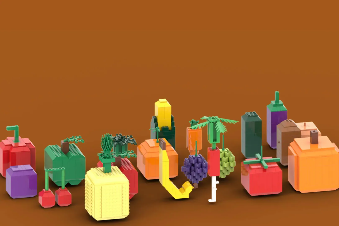 LEGO IDEAS - LEGO Fruits & Vegetables