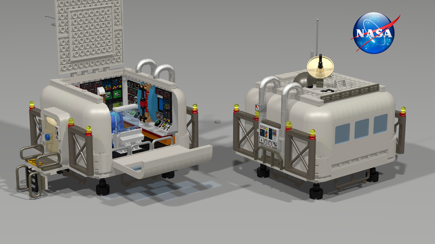 LEGO IDEAS - MARS BASE (Modular with interiors)