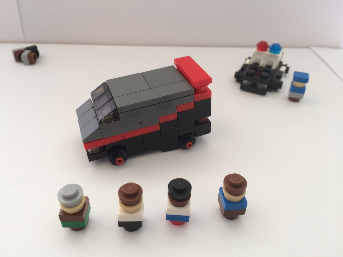 Lego Microscale Car Lego Microscale Builds: Minimalistic Vehicle
