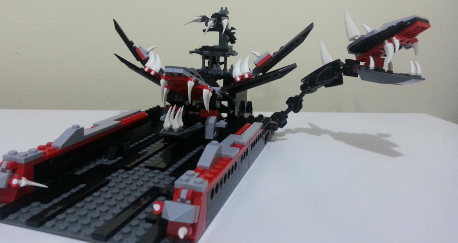 LEGO IDEAS - Shark Battle Ruins