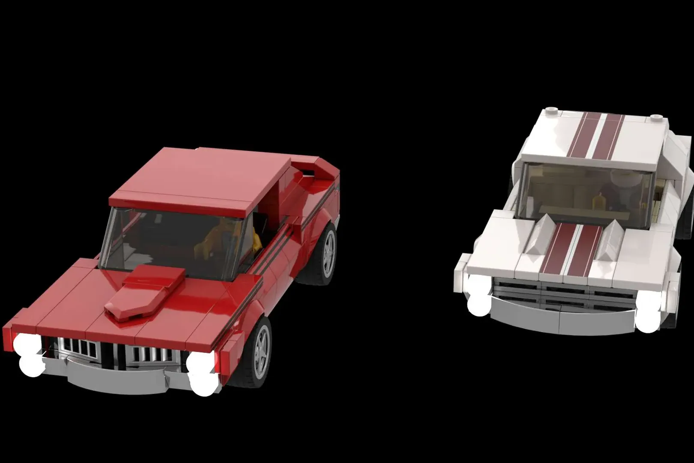 LEGO IDEAS - Speed Champions 1968 AMC Javelin & AMX