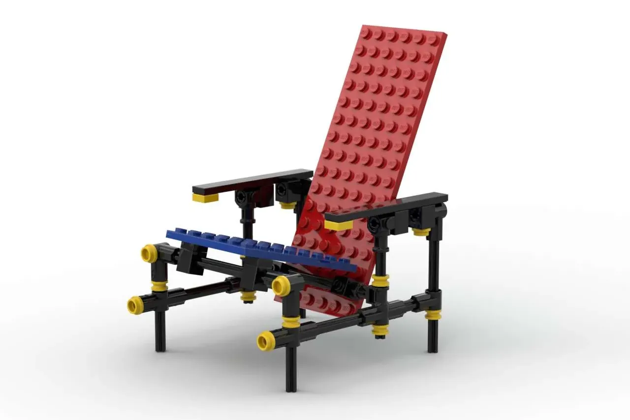 LEGO IDEAS - Red & Blue Chair