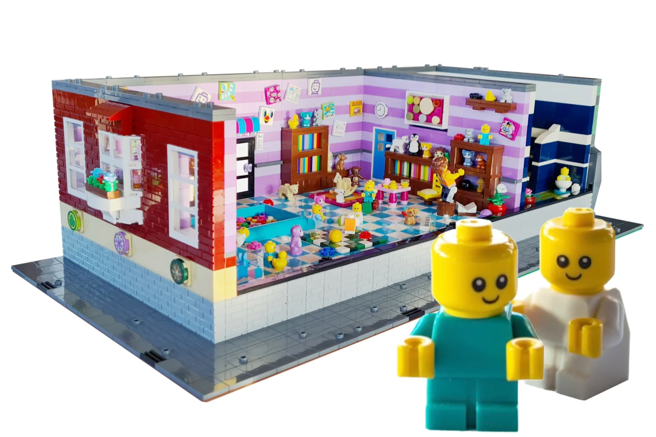 Lego Classroom Ideas LEGO Bulletin Board Maybe Change It To Building A