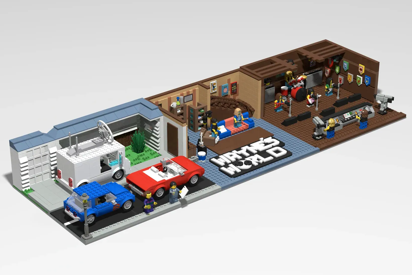 LEGO IDEAS - Wayne's World 1992