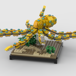 LEGO IDEAS - Greater Blue-Ringed Octopus