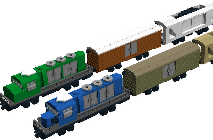 LEGO IDEAS - Miniature Trains