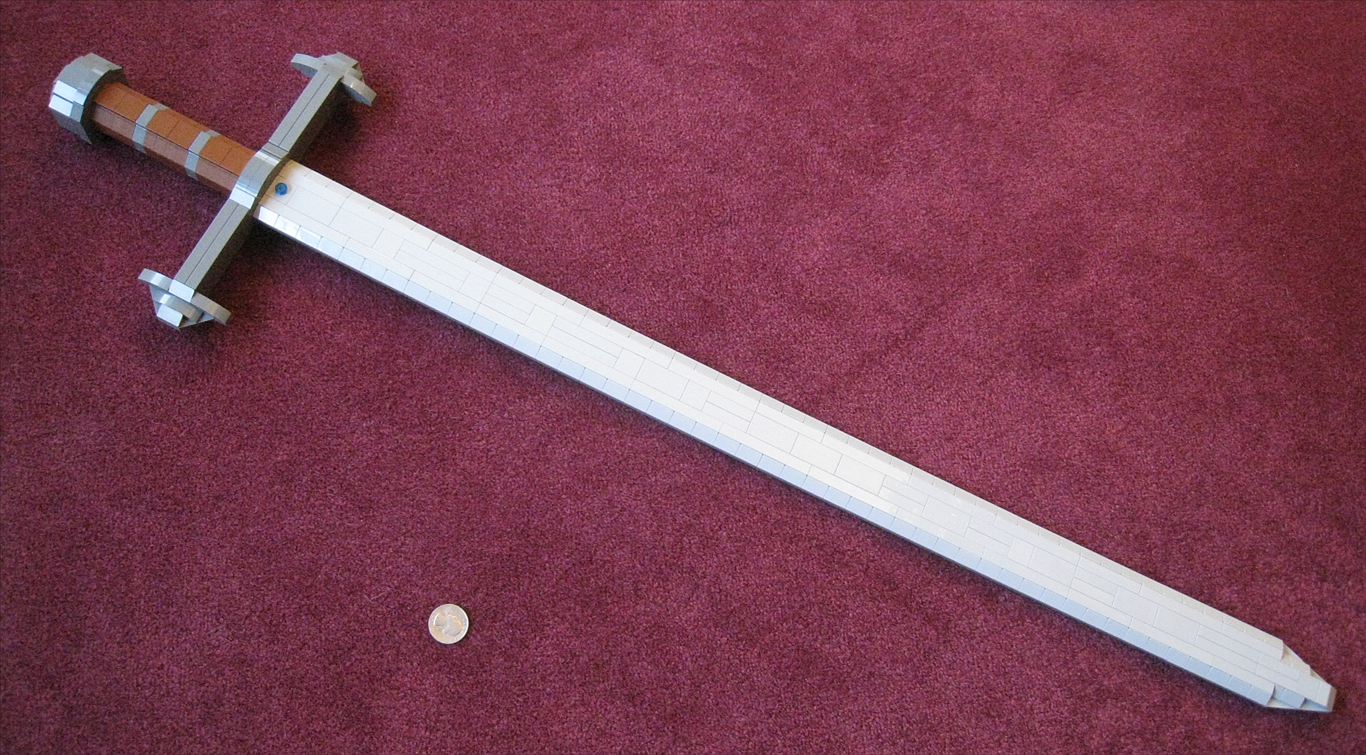LEGO IDEAS - Excalibur: A Life-Sized Longsword