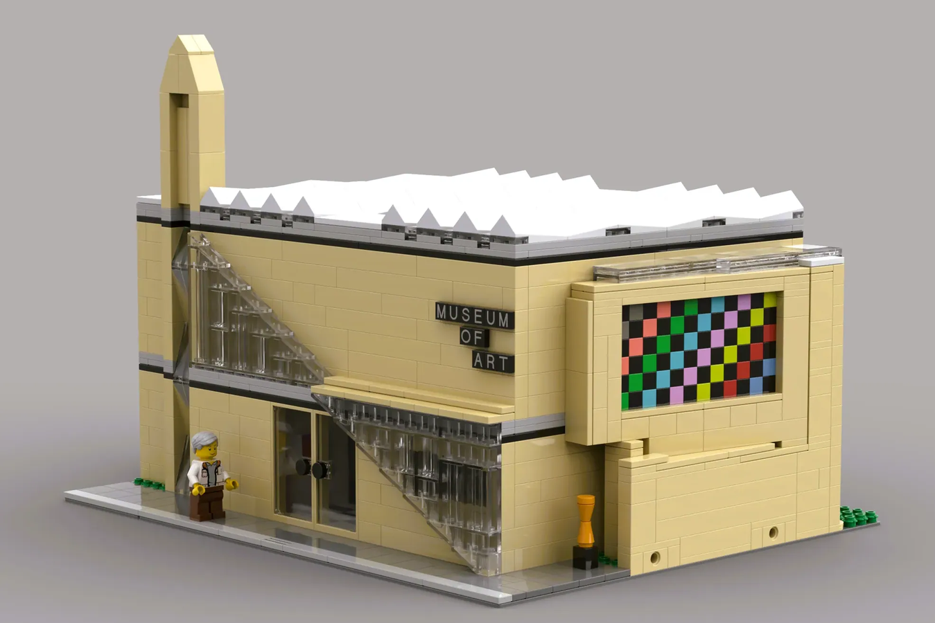LEGO IDEAS - Modular Museum Of Art