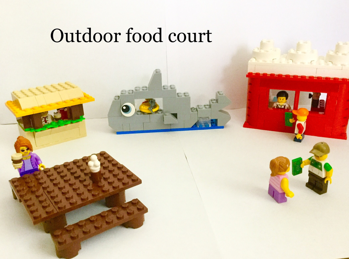 LEGO IDEAS - Outdoor Food Court