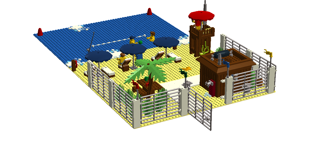 LEGO IDEAS - The Relaxing Beach