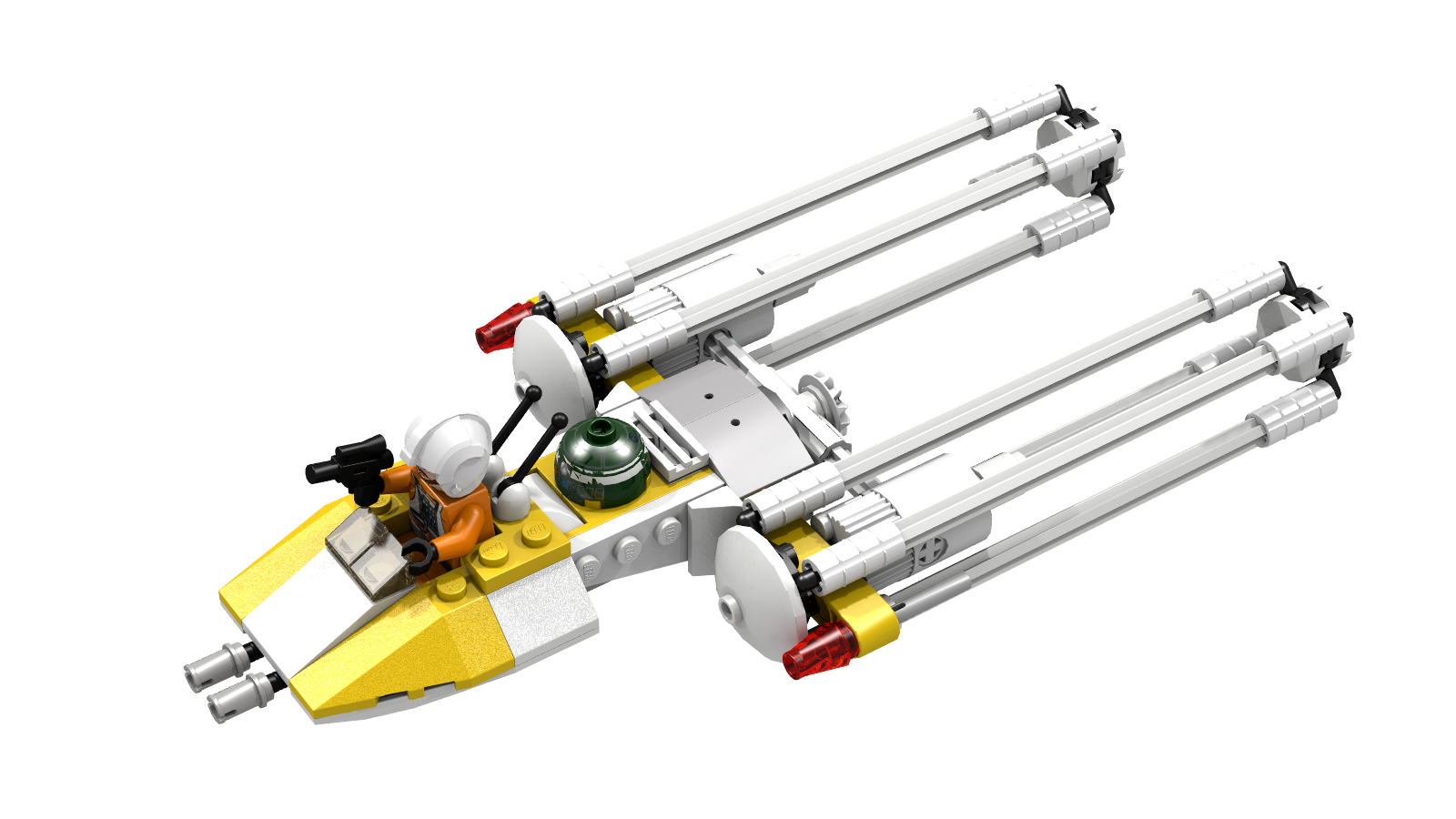LEGO IDEAS - Y-Wing Microfighter