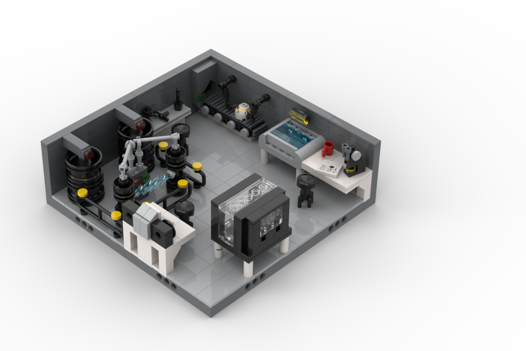 LEGO IDEAS - Modular Scientific Research Lab