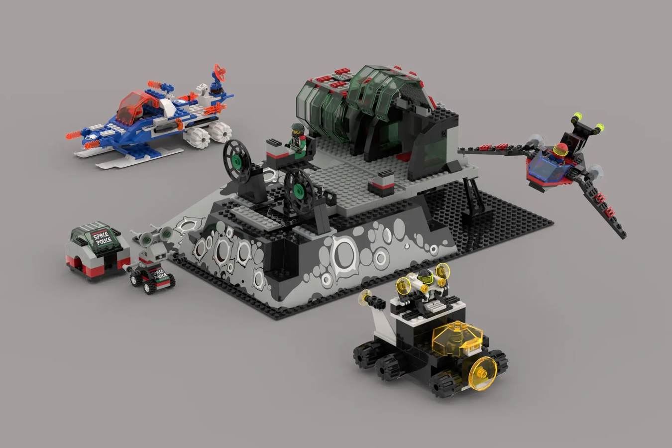 LEGO IDEAS - Escape From Prison Planet!