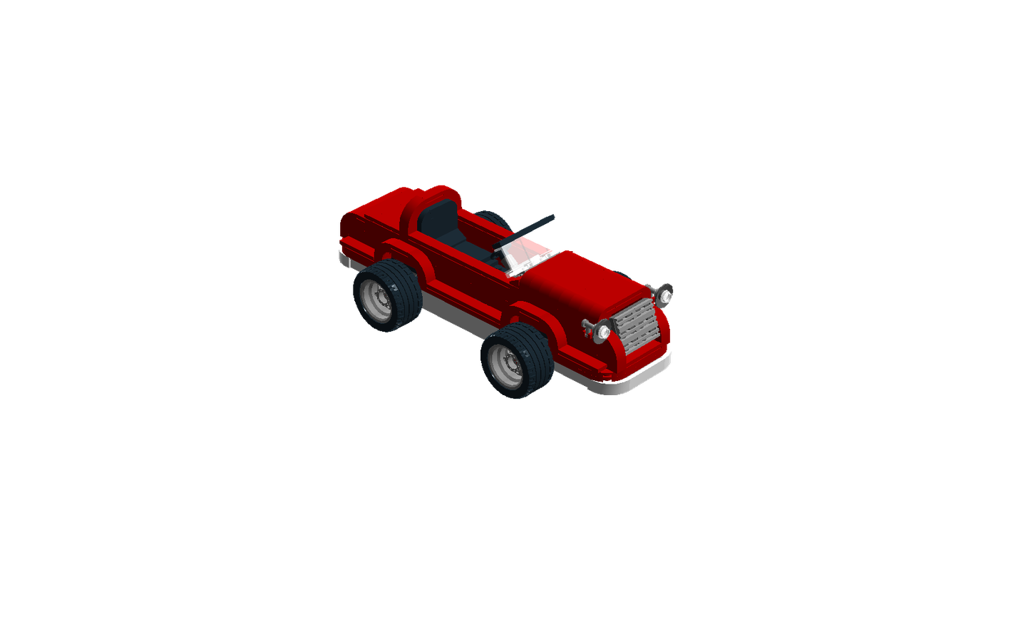 LEGO IDEAS - Red Oldtimer