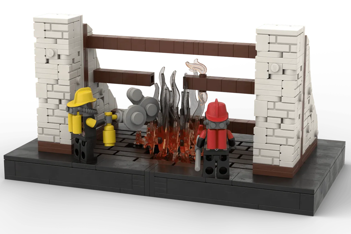 LEGO IDEAS - The Firefighter - A Reallife Hero