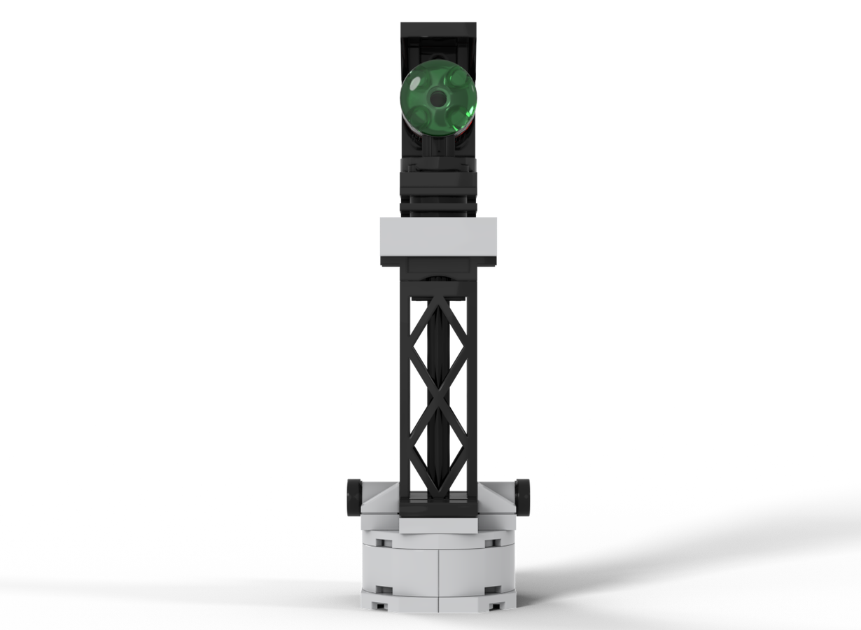 LEGO IDEAS - Railway Signal with Rotating Sign