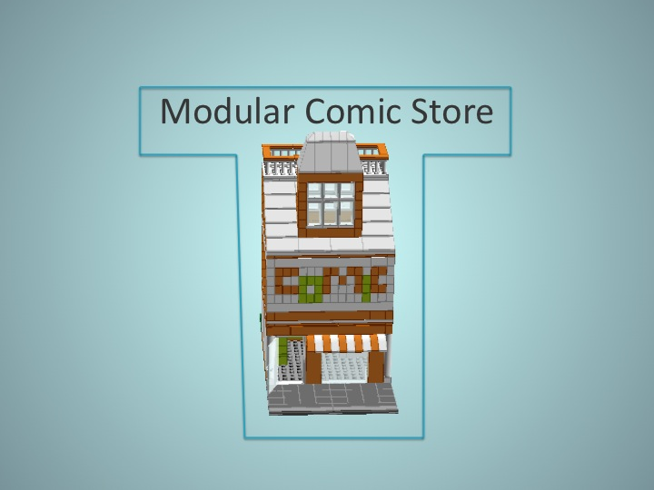 LEGO IDEAS - Modular Comic Store