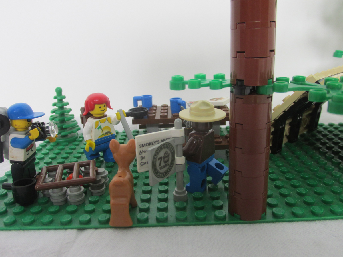 LEGO IDEAS - Smokey Bear Teaching Fire Safety