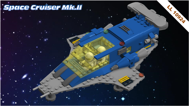 LEGO IDEAS - Space Cruiser Mk.II