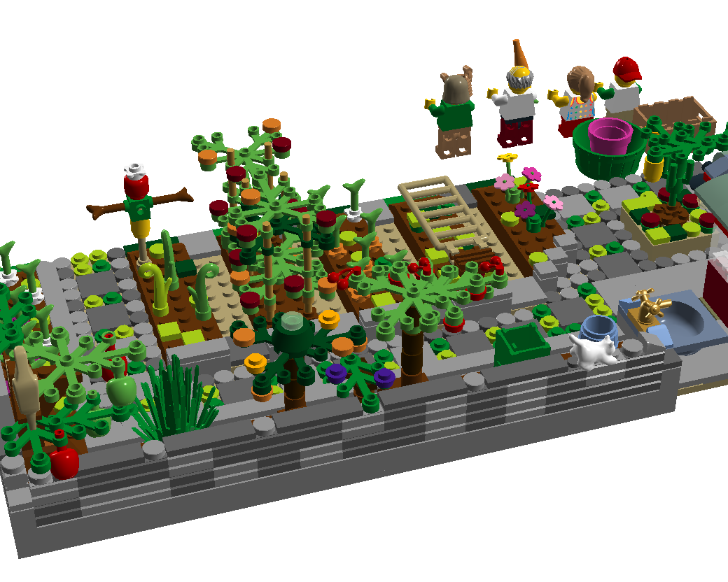 LEGO IDEAS - The Grandparents' Garden