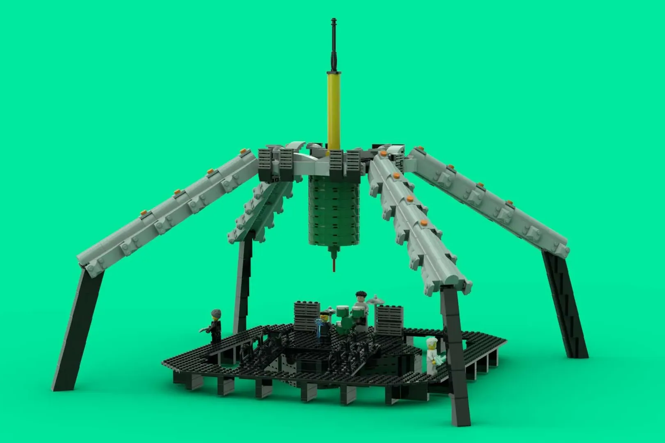LEGO IDEAS - U2's 360 Tour Stage (The Claw)
