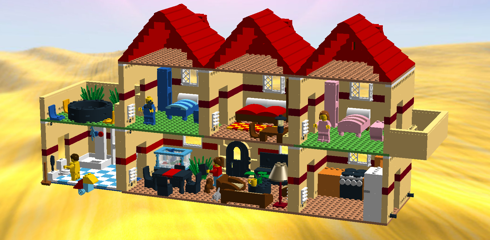 LEGO IDEAS Modular House Kit