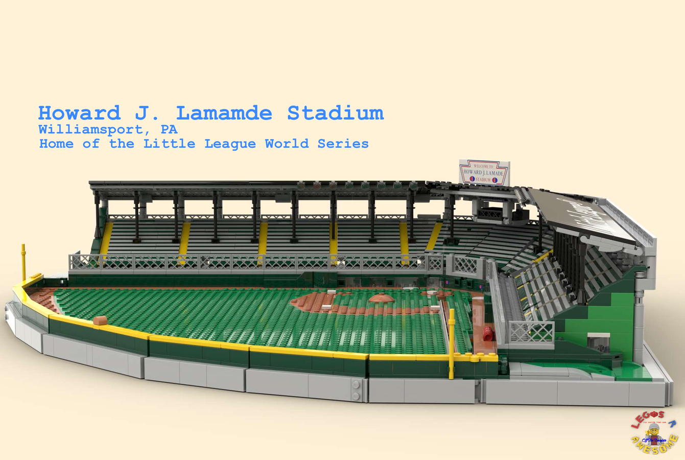 LEGO IDEAS - Howard J. Lamade Stadium: Home of the Little League World ...