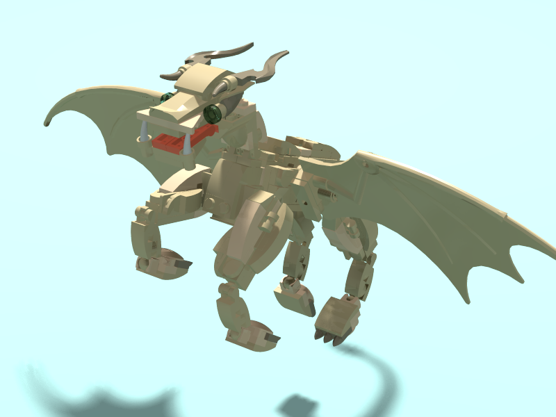 LEGO IDEAS - Sand Dragon Taking Flight