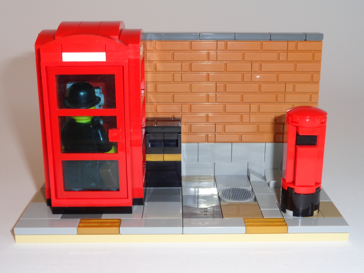 LEGO IDEAS - British Red Telephone Box